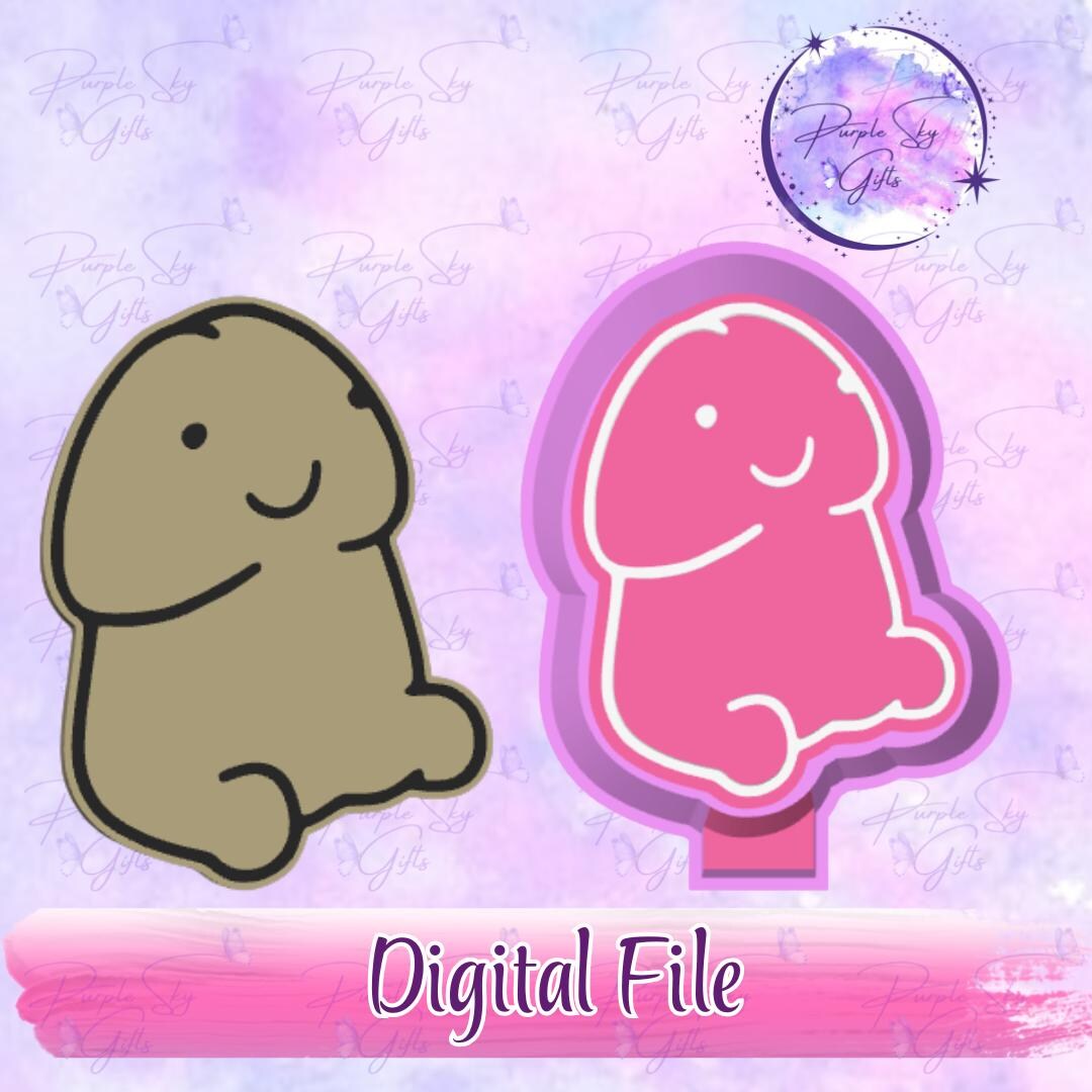 Richard Peen Ding Ding STL DIGITAL FILE for Mold Housing Freshie ...