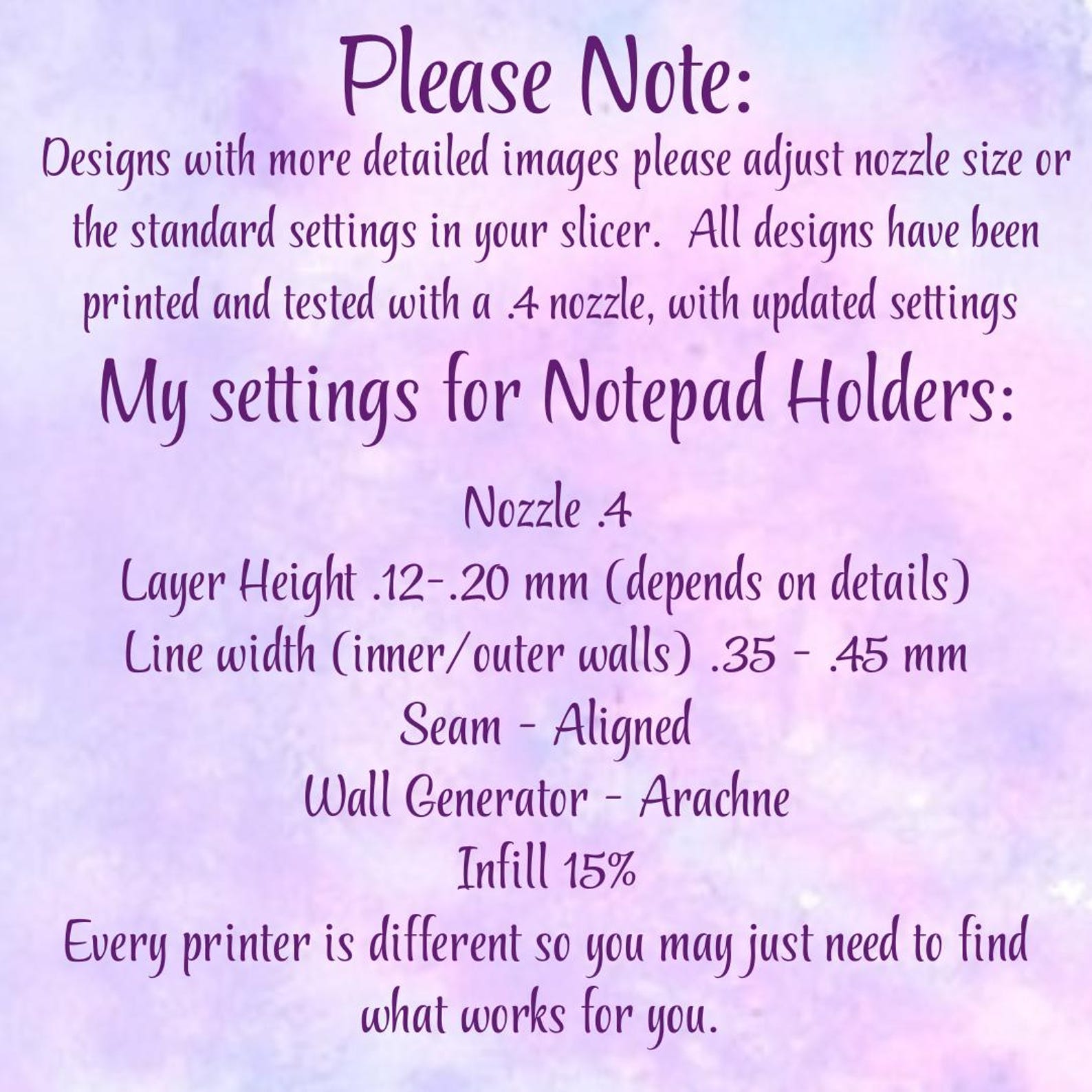 Teacher Apple Notepad Holder for 3