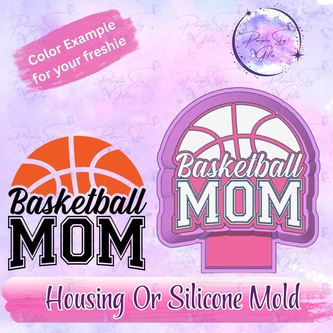 Basketball Mom Freshie Mold Housing or Silicone Mold - Etsy