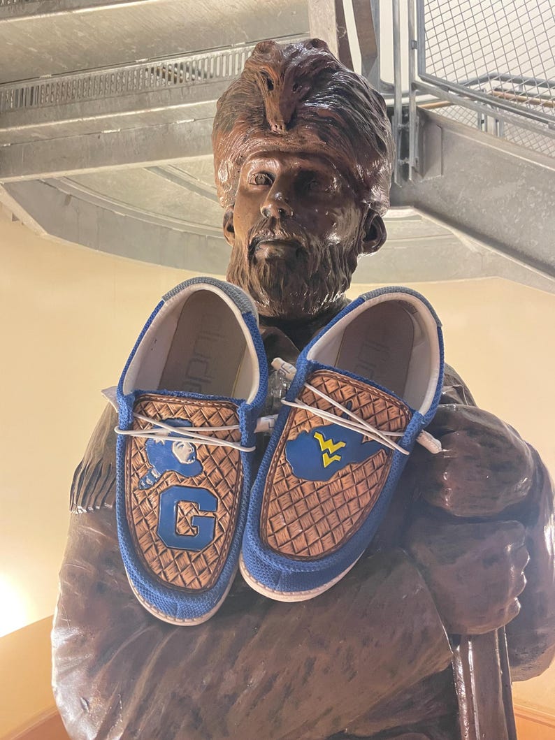 Tooled Leather Hey Dude Shoes | Custom Design | Authentic Hey Dudes ...