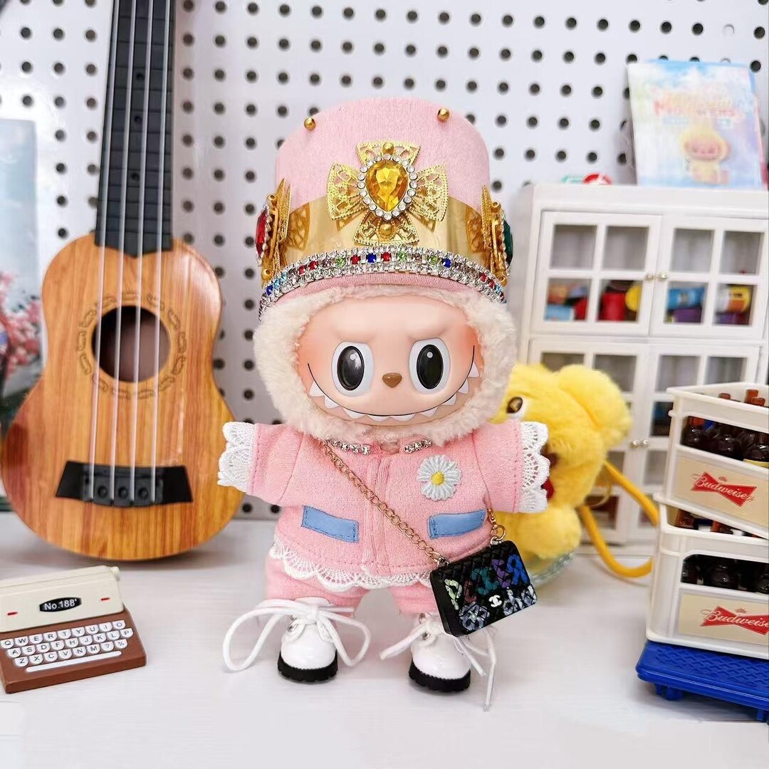 Buy Labubu Clothes G-dragon Pink Set 【not Included Labubu! Only Clothes ...