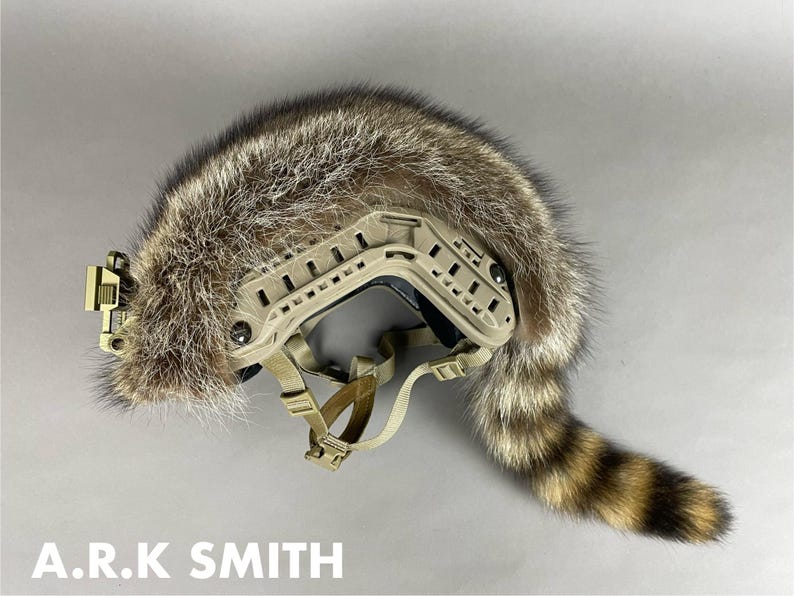 Raccoon Disguise Ops-core FAST Super High Cut MT/SF Helmet Cover - Etsy ...