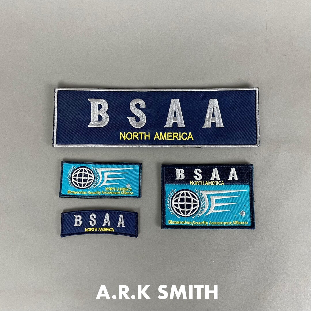 RE8 'BSAA' Soldier Style Morale Patch Set - Etsy