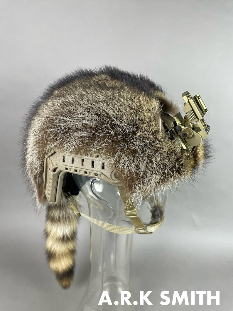 Raccoon Disguise Ops-core FAST Super High Cut MT/SF Helmet Cover - Etsy