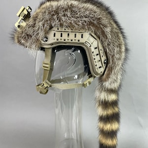 Raccoon Disguise Ops-core FAST Super High Cut MT/SF Helmet Cover - Etsy