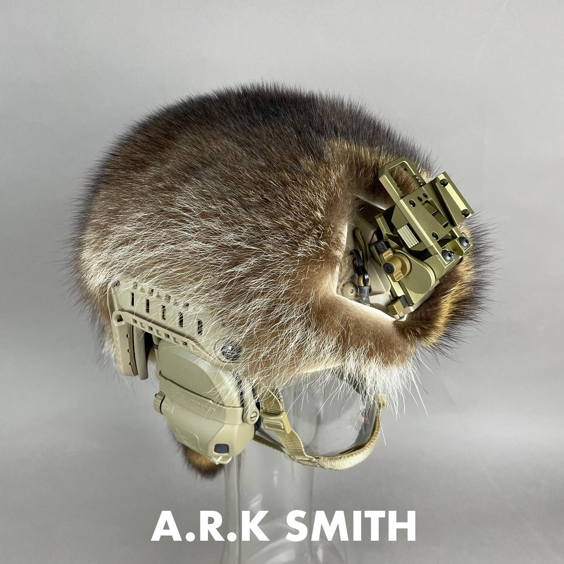 OPS-CORE SF Helmet Cover Raccoon Fur - Etsy