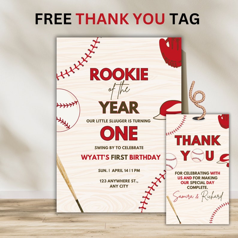 Custom Baseball Party Invitation custom Digital Download for Birthdays ...