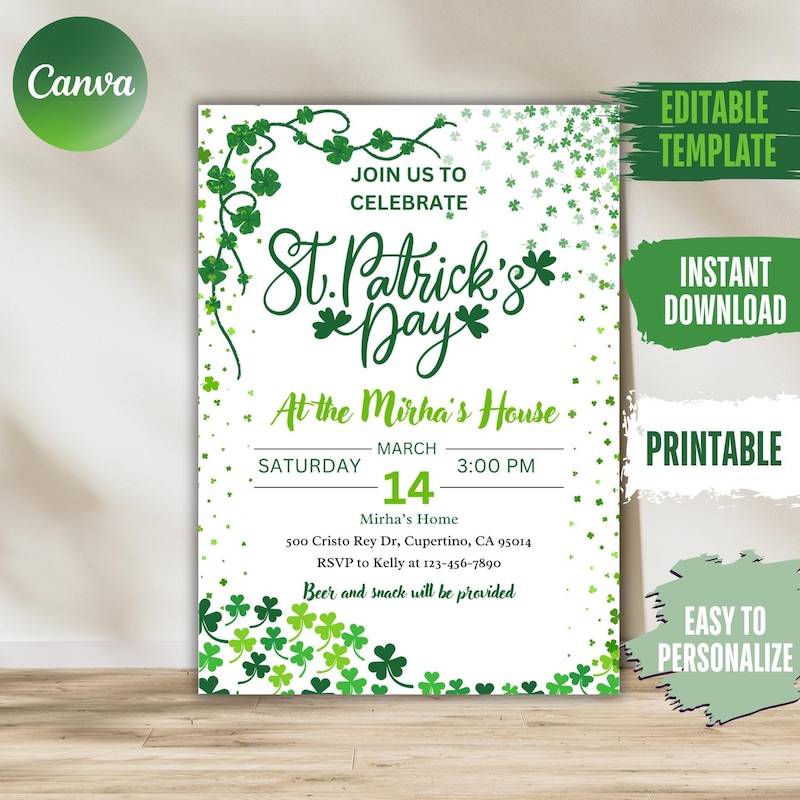 Irish Invitation - Etsy