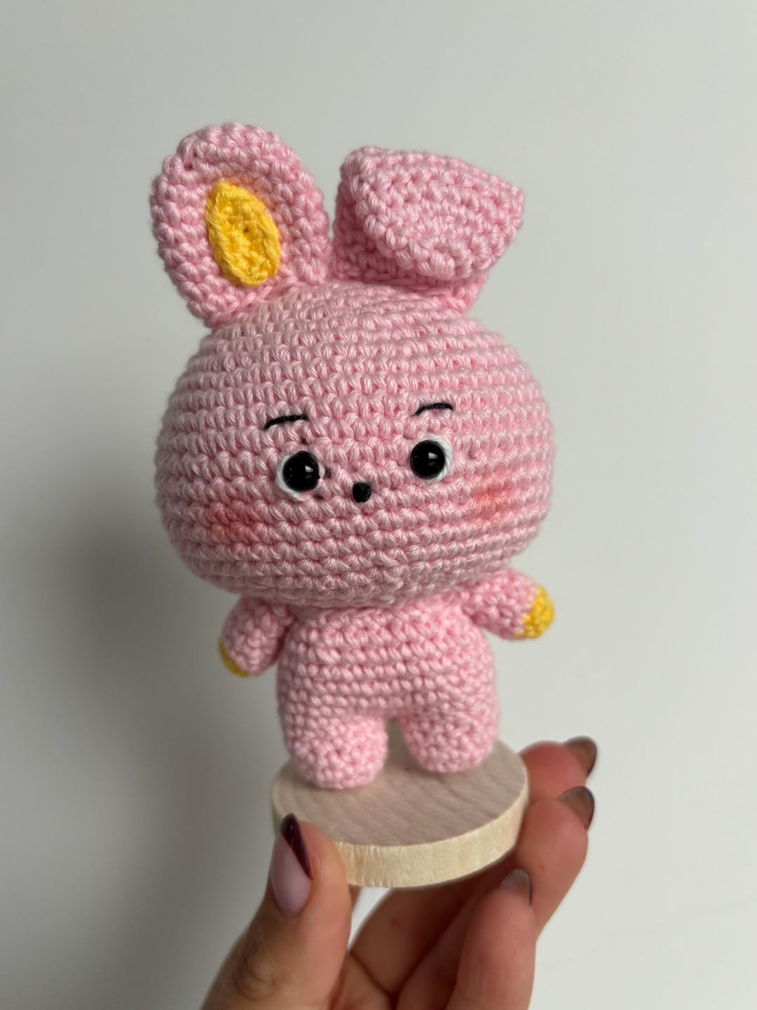 BTS Cooky Heart BT21 Amigurumi Jungkook Decoration Plush - Etsy