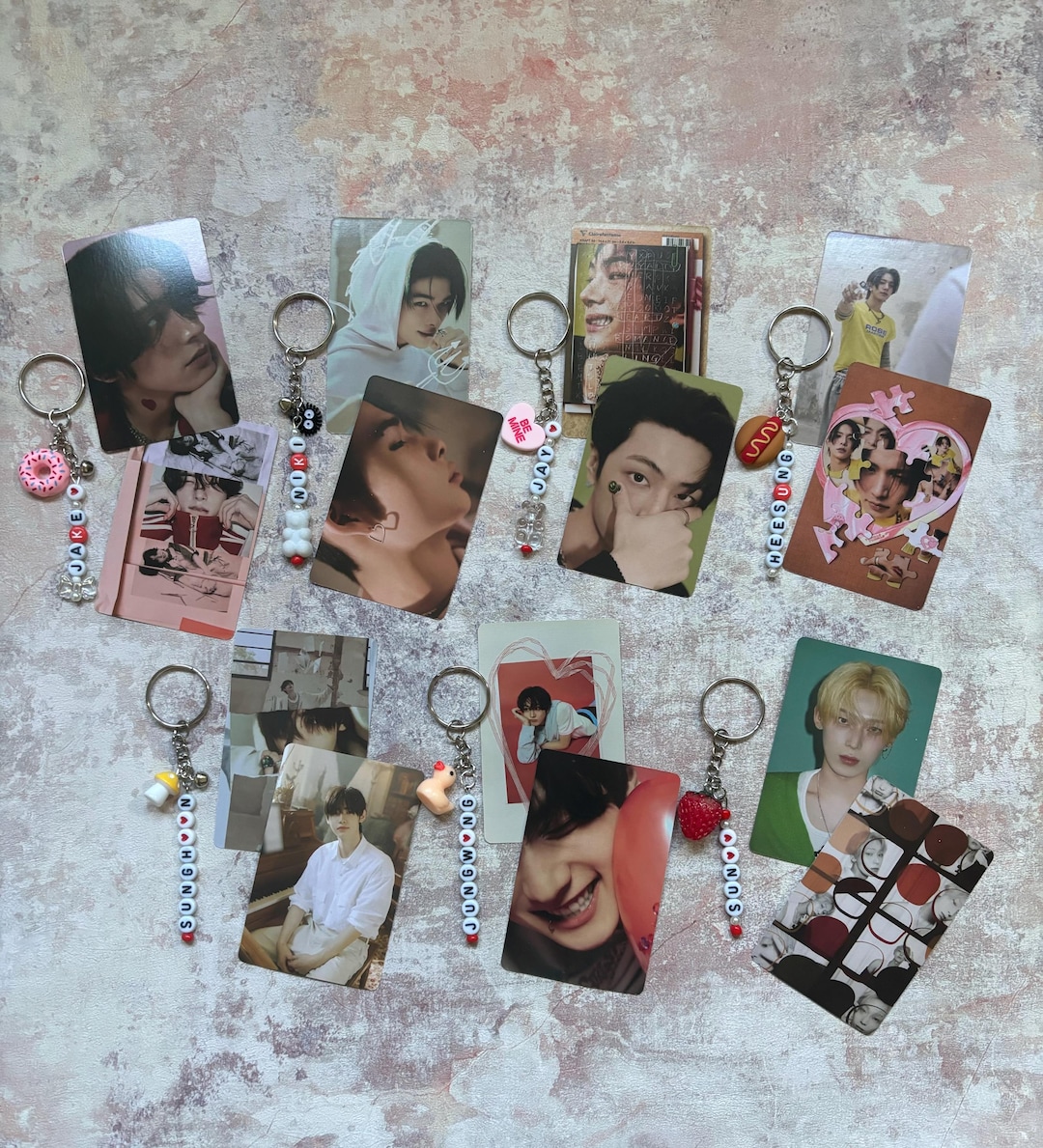 Enhypen Keychains Pack With Photocards - Etsy
