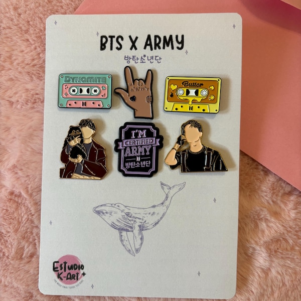 Bts Pins - Etsy