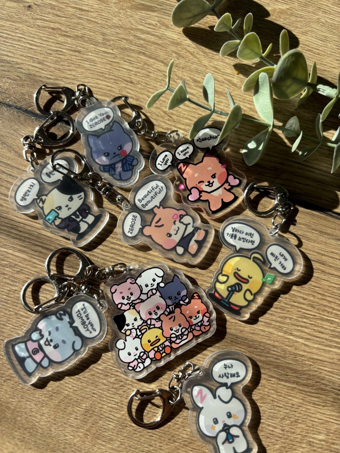 ZB1 Zerobaseone Zeroni Kpop Keychains - Etsy