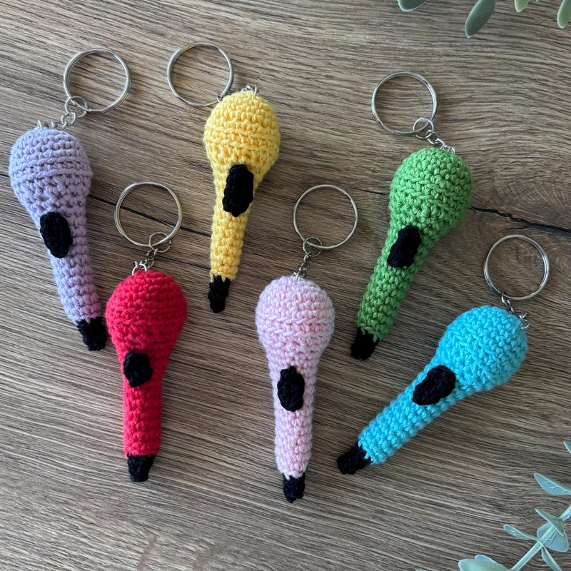 Crochet Bts Keychain - Etsy