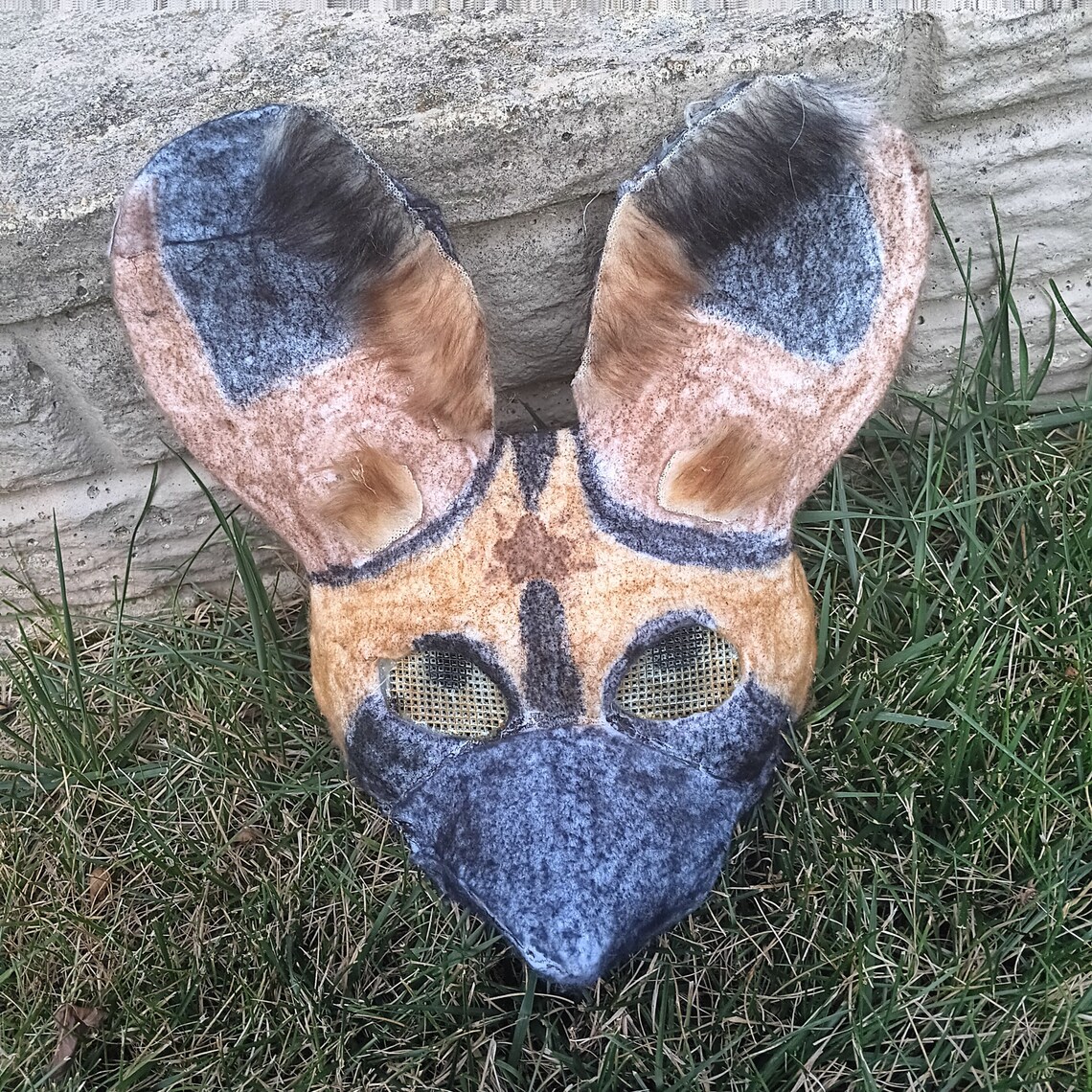 African Wild Dog Therian Cosplay Mask - Etsy