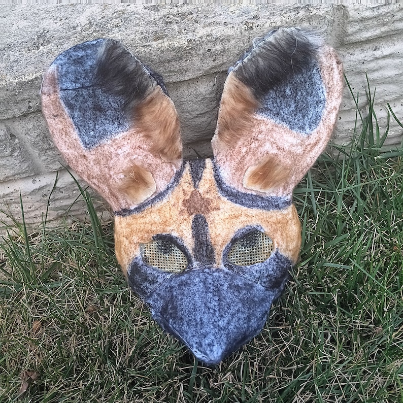 African Wild Dog Therian Cosplay Mask - Etsy