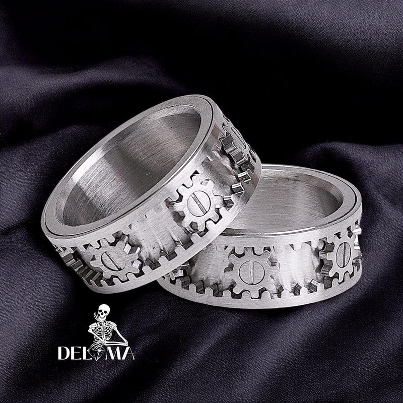 Gear Ring - Etsy