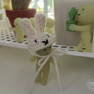 Smiski Miffy Crochet Hat - Etsy