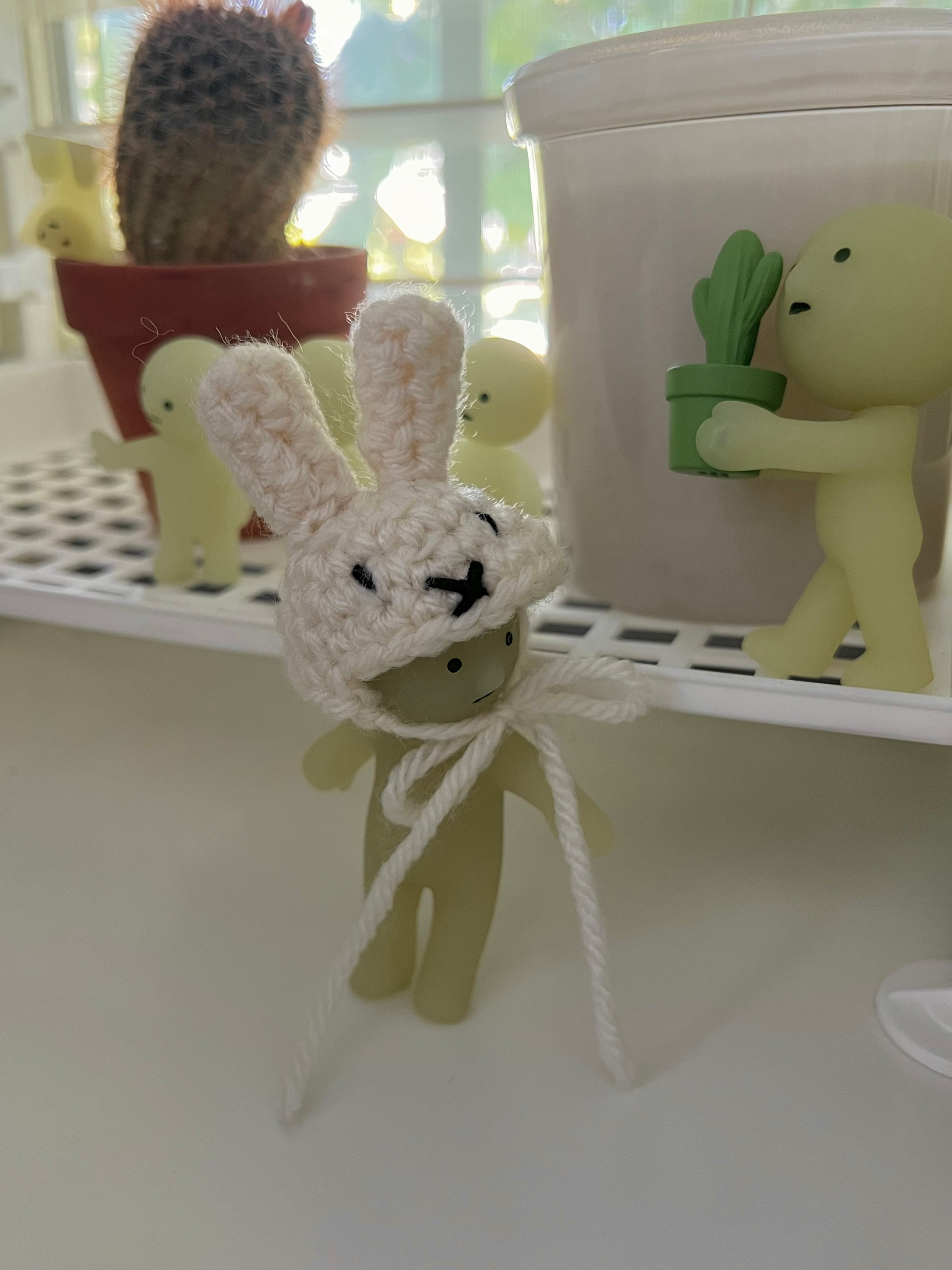 Smiski Miffy Crochet Hat - Etsy