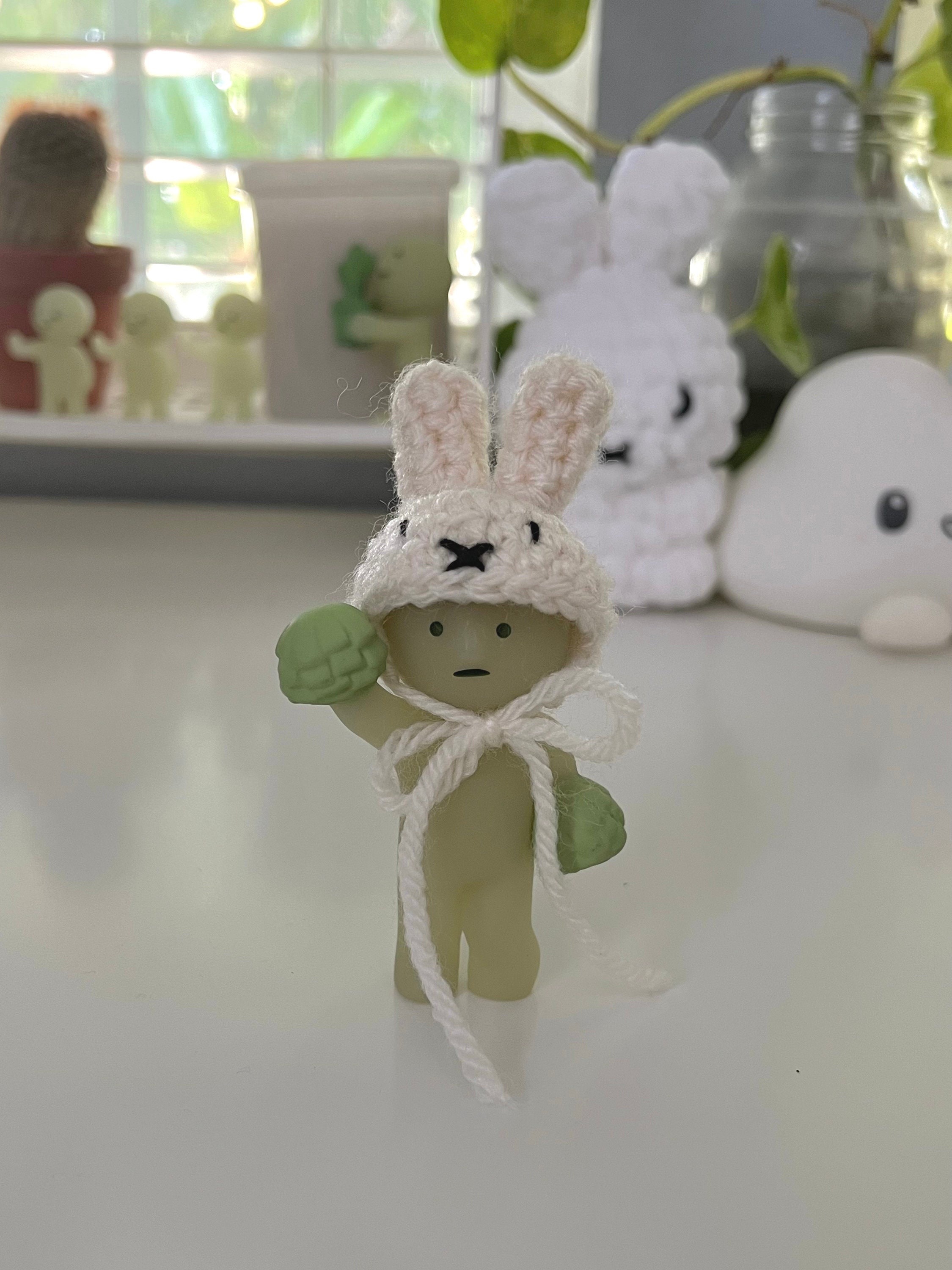 Smiski Miffy Crochet Hat - Etsy