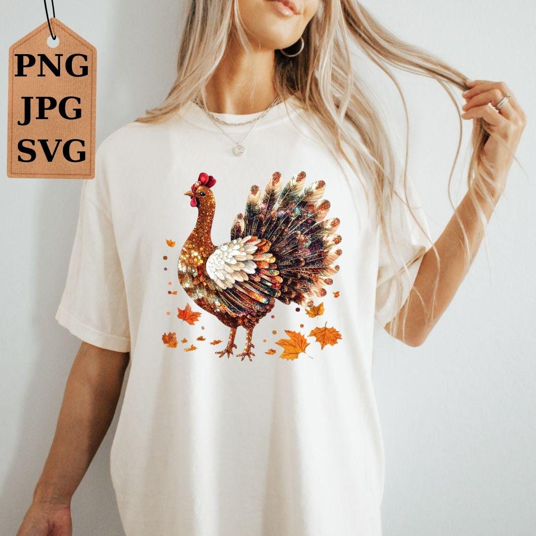 Thanksgiving Turkey Png Fall Png Disco Png Retro Thanksgiving Png ...