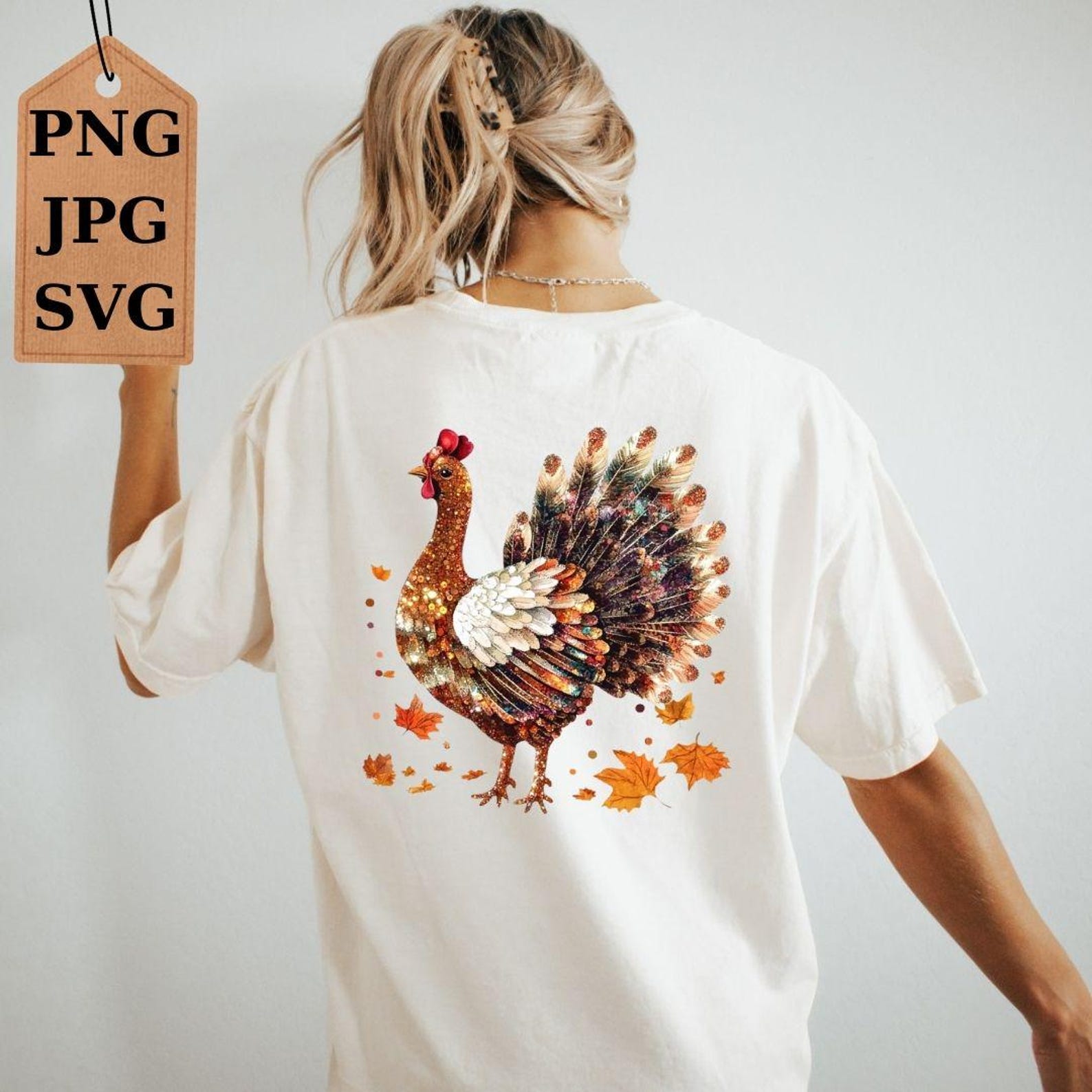 Thanksgiving Turkey Png Fall Png Disco Png Retro Thanksgiving Png ...