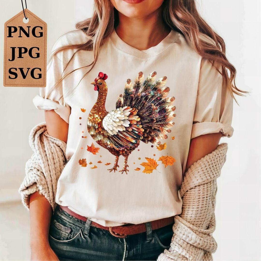 Thanksgiving Turkey Png Fall Png Disco Png Retro Thanksgiving Png ...