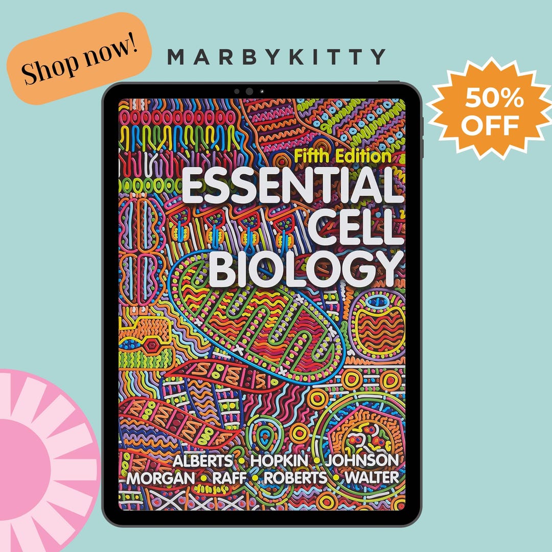 Essential Cell Biology 5th Edition (digital Download) - Etsy