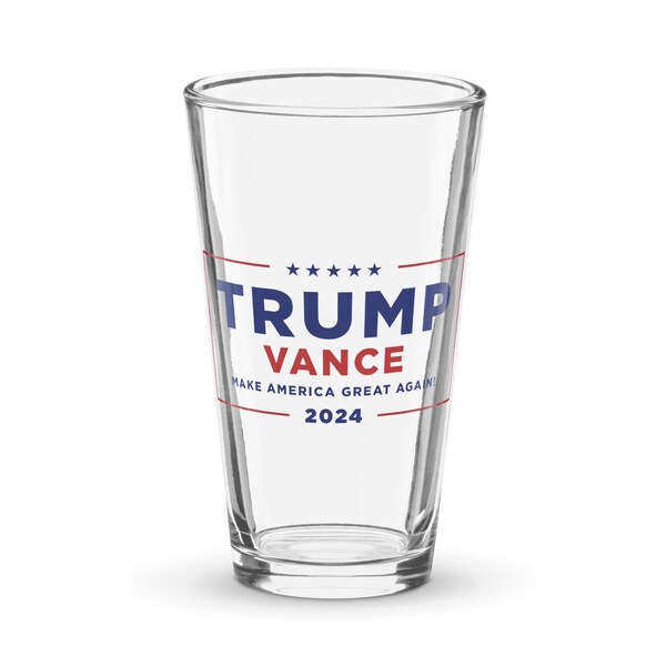 Trump Vance Beer Glass - Etsy