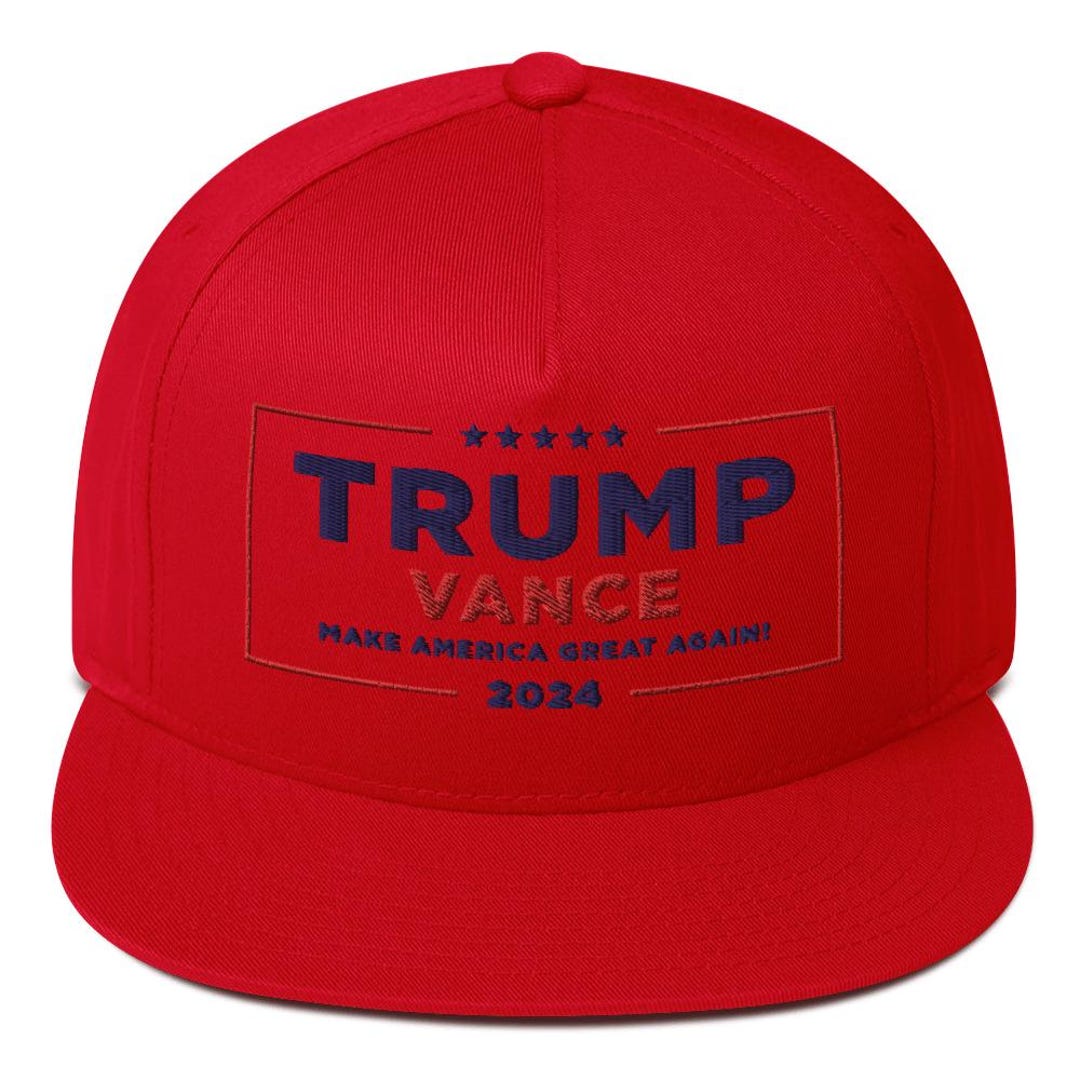 TRUMP Vance 2024 Flat Cap - Etsy