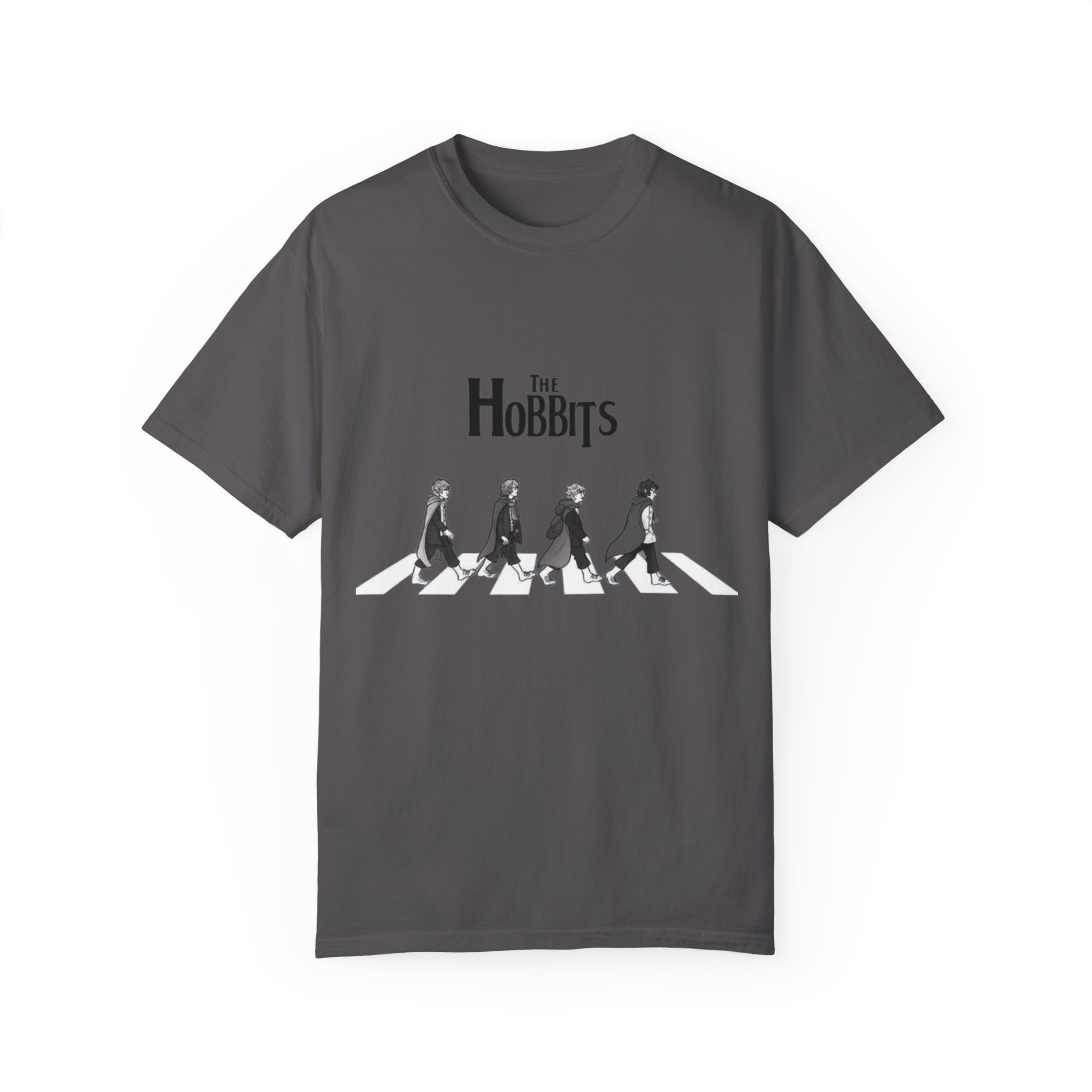 The Hobbits Abbey Road Shirt Beatles Parody Lord of the Rings Crossover ...
