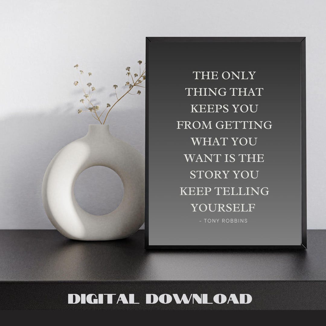 Motivational Printable Wall Art | Self Reflection Digital Download ...