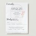Polaroid-inspired Wedding Invitations - Customizable Vintage Photo ...