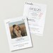 Polaroid-inspired Wedding Invitations - Customizable Vintage Photo ...