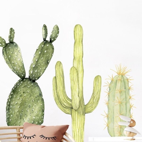 Cactus Decal - Etsy