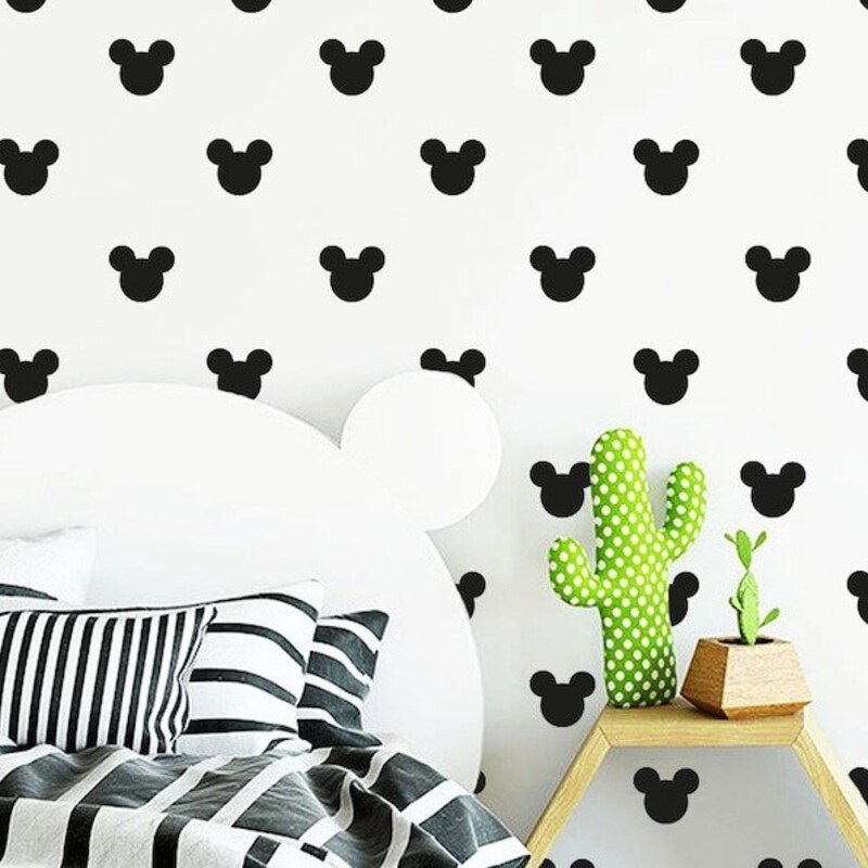 Mickey Mouse Decal - Etsy