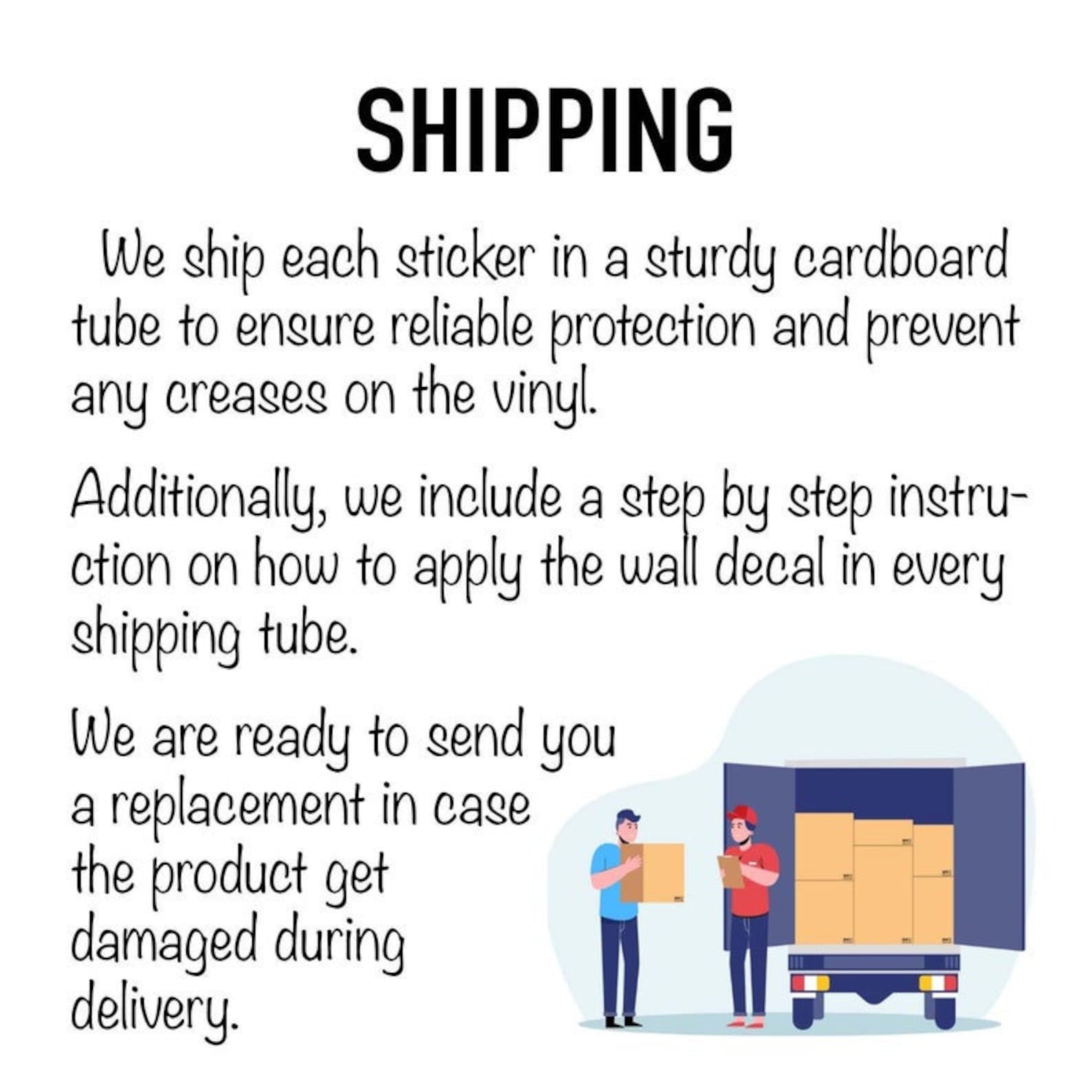 Space Wall Decal - Planets Wall Decal, Solar System Sticker, Stars Wall ...