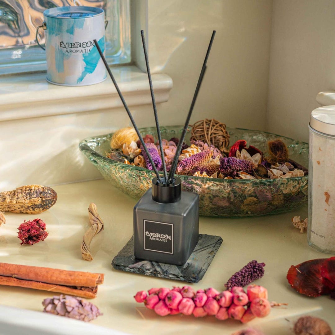 Luxury Home Diffuser Gift | Scented Reed Diffuser | Long-lasting Room ...