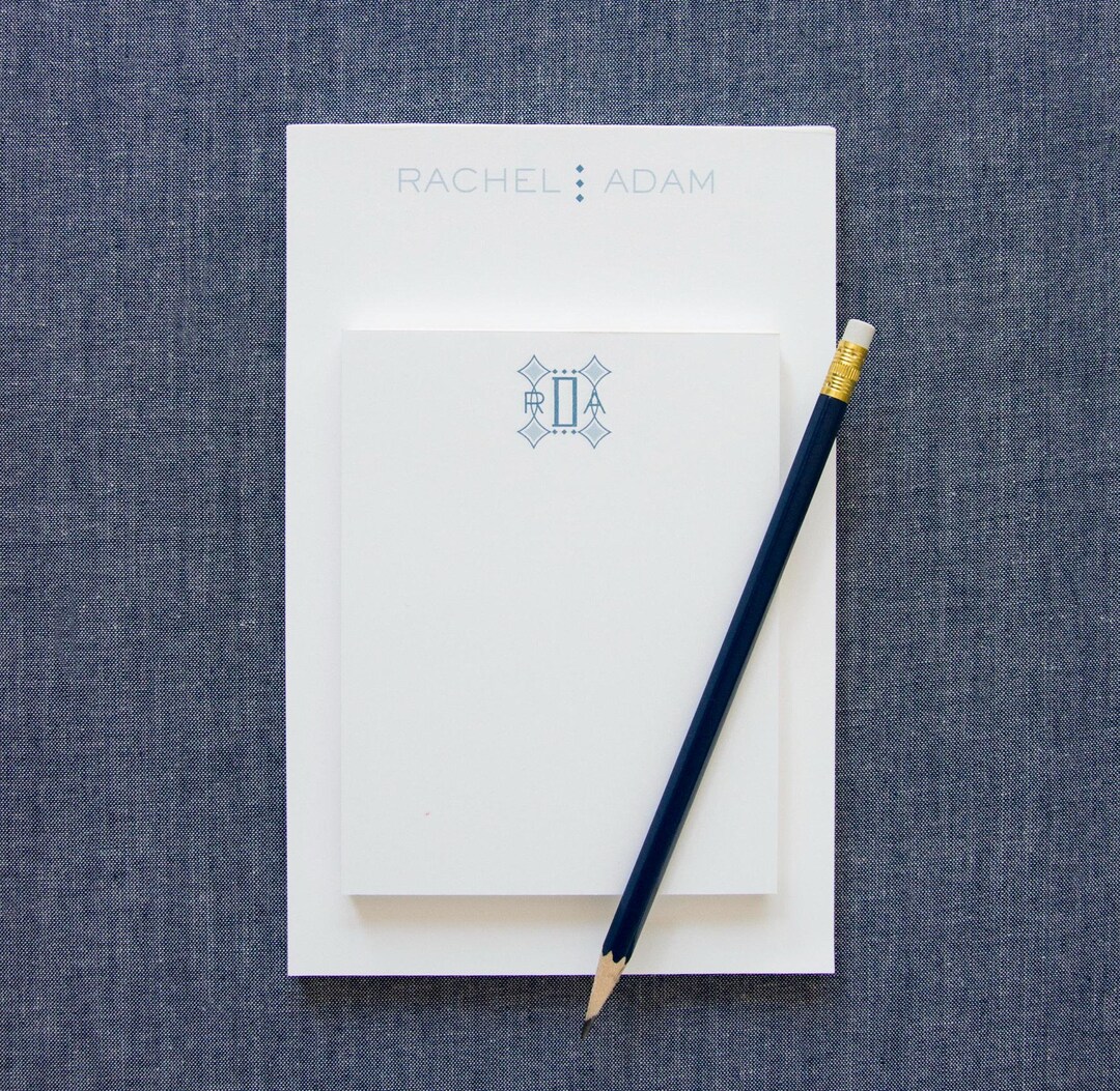 Set of Personalized Notepads | Custom Notepads | PP10 - Etsy