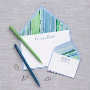 Create Your Own Letterpress Note Card Custom Notes and - Etsy