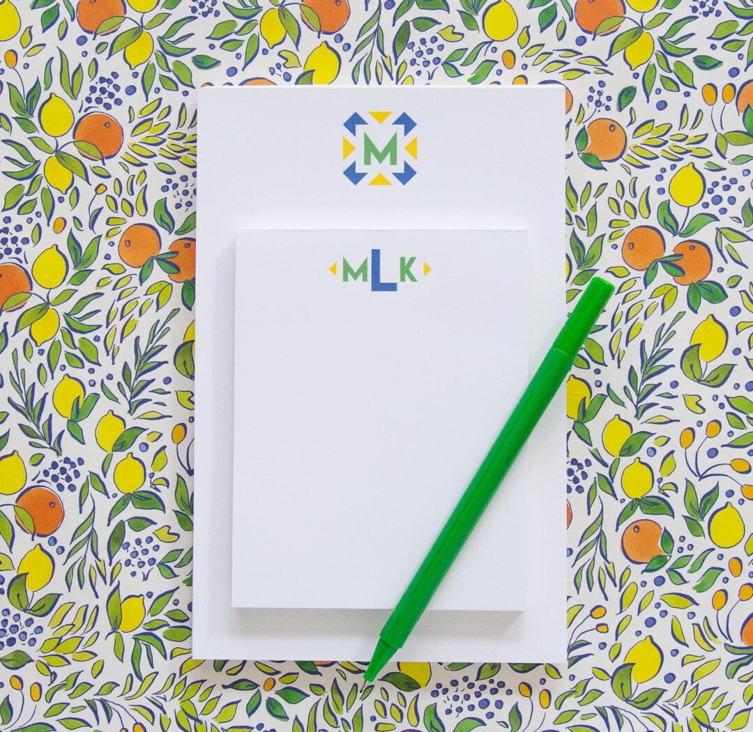 Set of Personalized Notepads | Custom Notepads | PP8 - Etsy