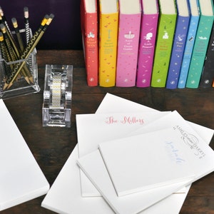 Personalized Small Note Pad Custom Monogram Notepads - Etsy