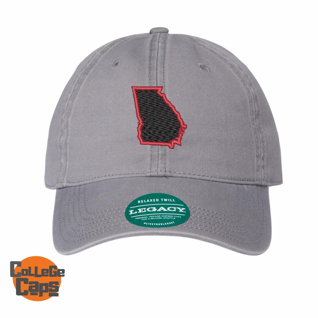 Georgia Filled Embroidered Hat / UGA Hat / Dawgs Cap / Dogs / Bulldogs ...