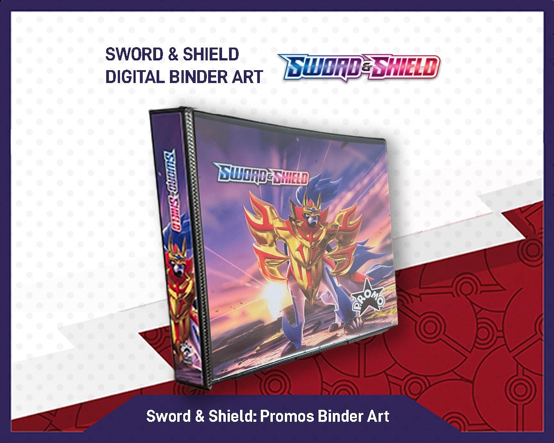 Black Star Promos 1.5" Binder Cover Sword & Shield Promotional Card ...