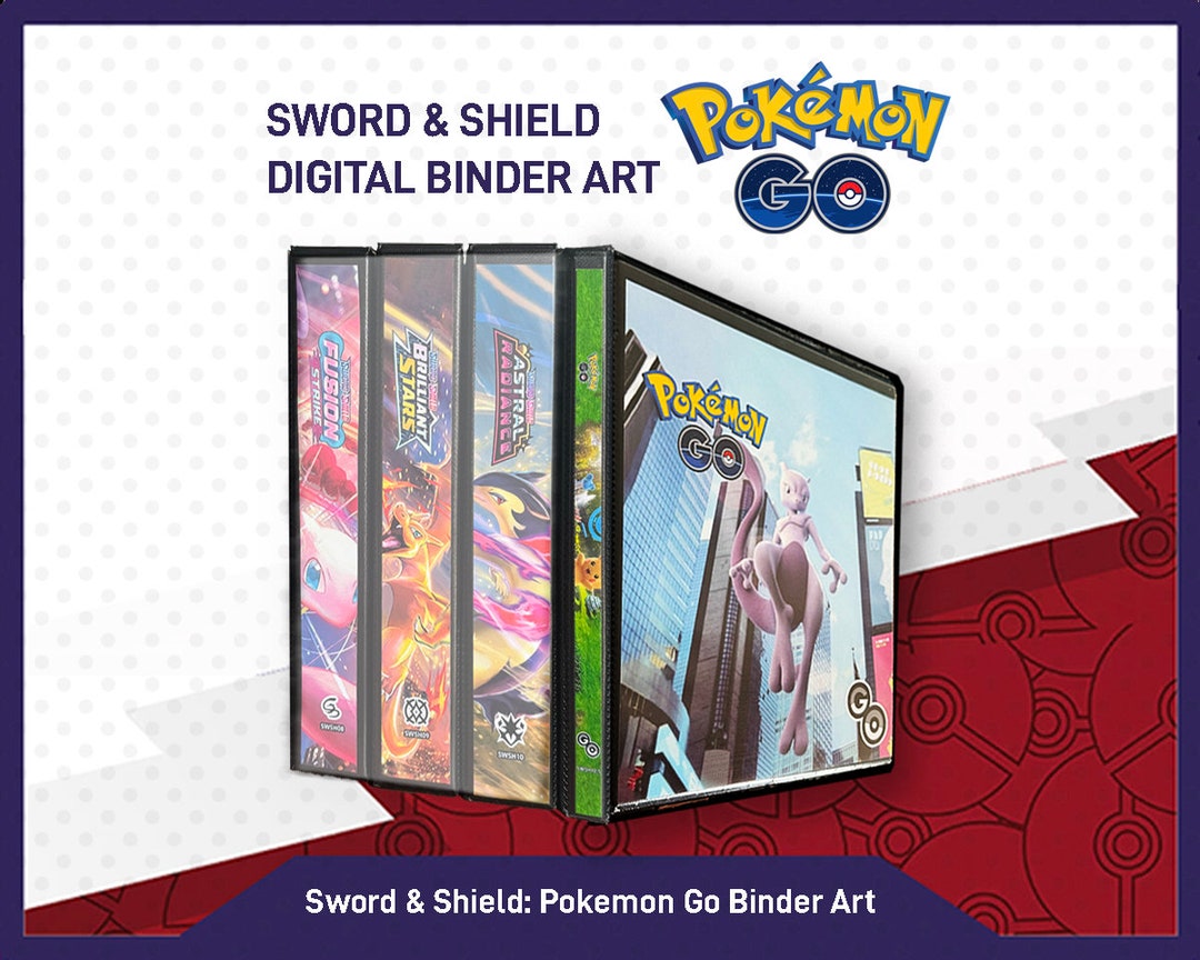 Pokemon GO Binder Cover: Sword & Shield Series (digital Download) - Etsy