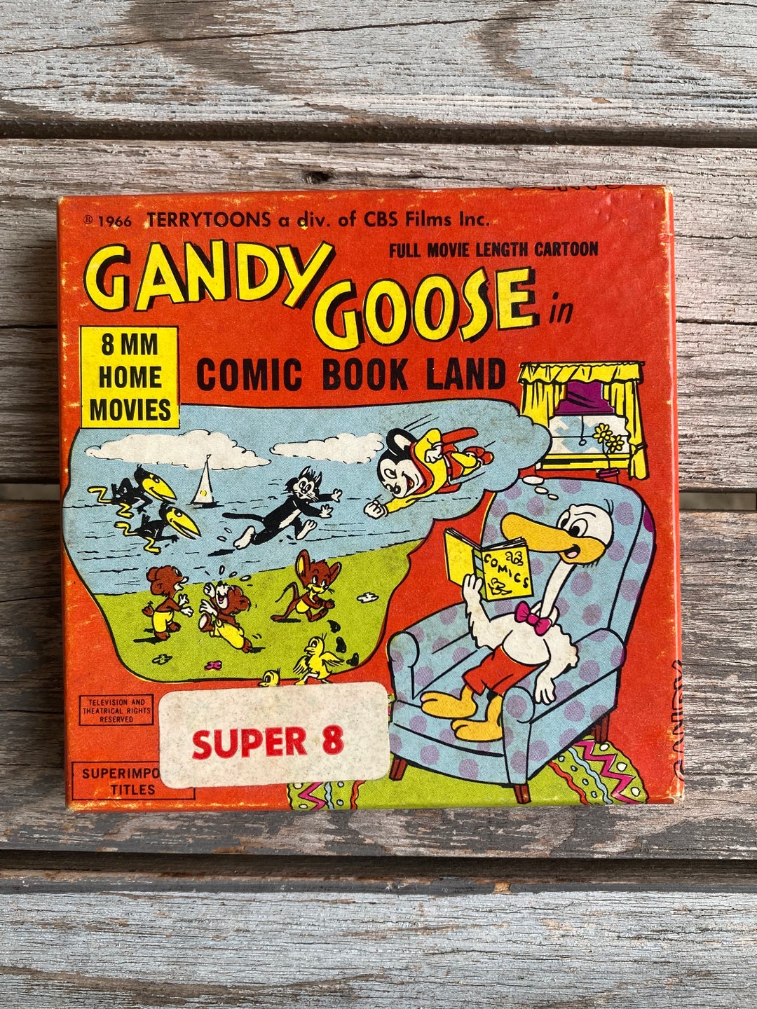 Rare Super 8mm Vintage 1966 - Ken Film Terrytoons Cartoon No. 560 ...