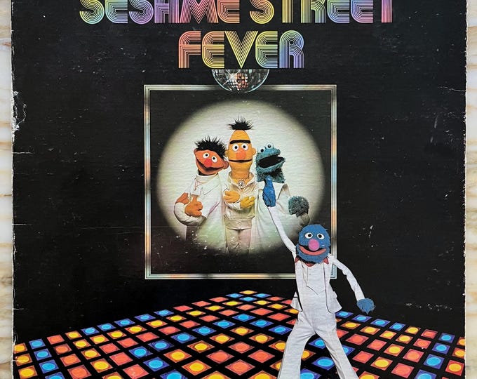 Sesame Street “sesame Street Fever” Gatefold Vinyl Record Album 1978 - Etsy
