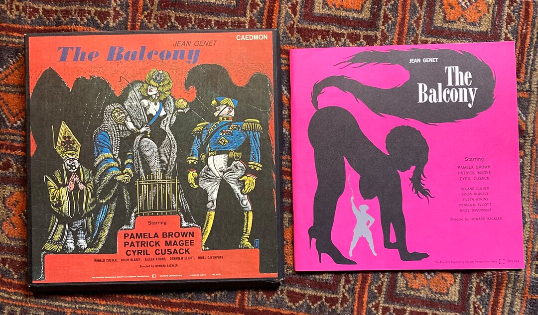 Jean Genet “the Balcony” 3x Vinyl Record Album 1963 - Etsy