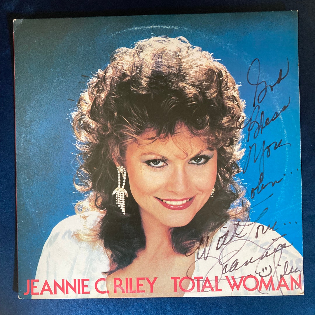 Signed Autographed Jeannie C. Riley “total Woman” Vinyl Record Album ...