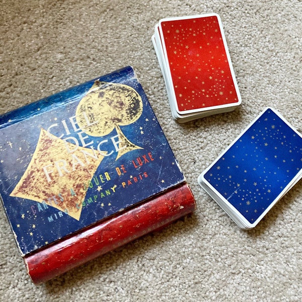 Cartes à Jouer France - Etsy