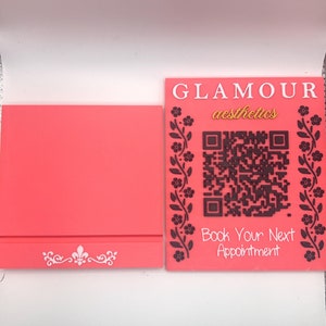 Personalised QR Code Pop-up | 3D PRINTED | Fully Customisable - Etsy UK